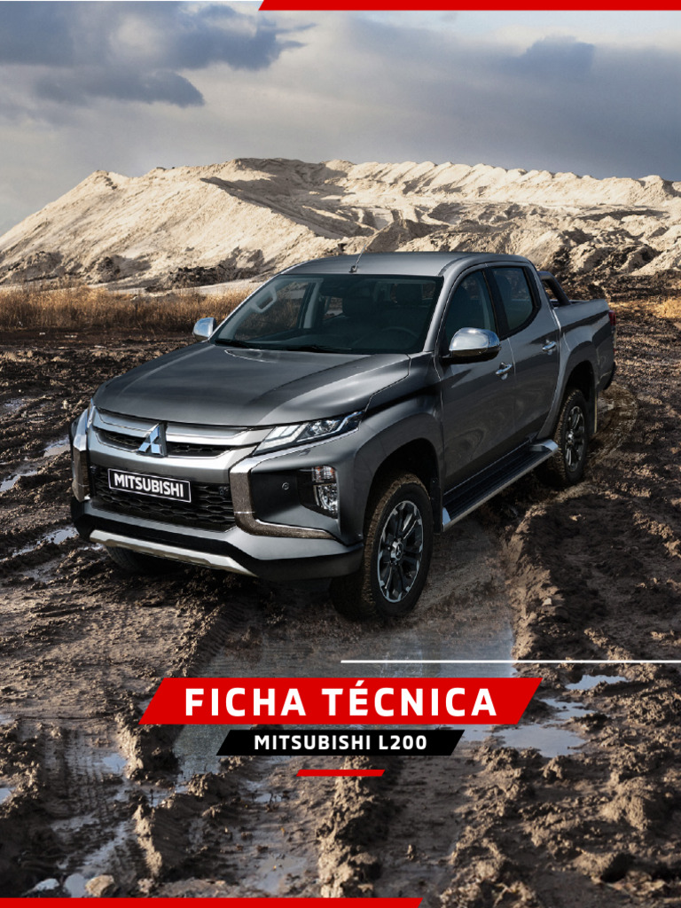Ficha Tecnica l200 | PDF | Tracción en las cuatro ruedas | Tecnologías automotrices