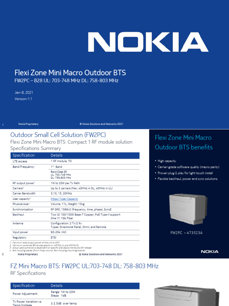 MM Spec Sheet B28 FW2PC - v1.1 | PDF | Radio Technology | Electronic ...
