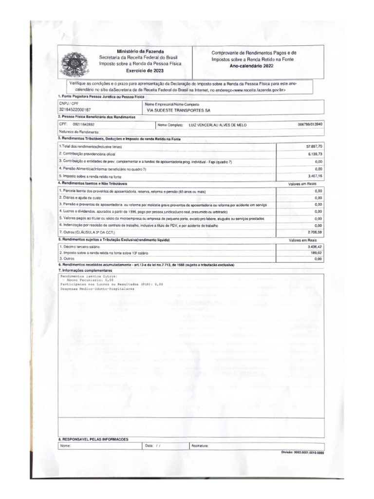 Comprovante De Rendimentos Pagos 2024 Electoral Map Interactive