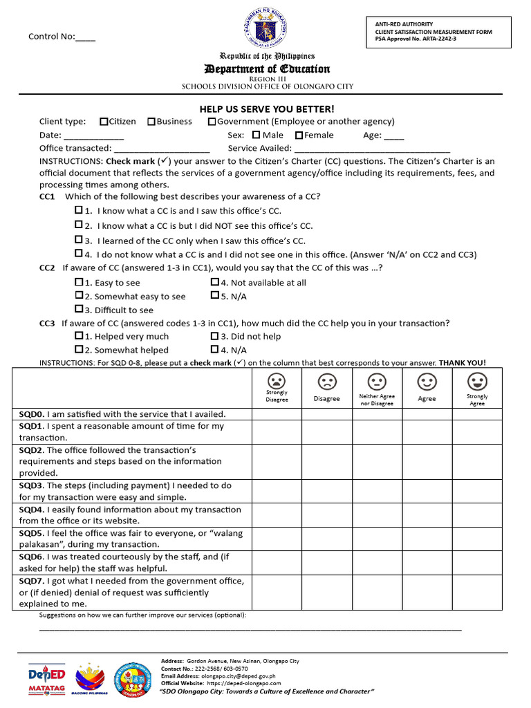 Final Customer Satisfaction Measurement 2in1 | PDF