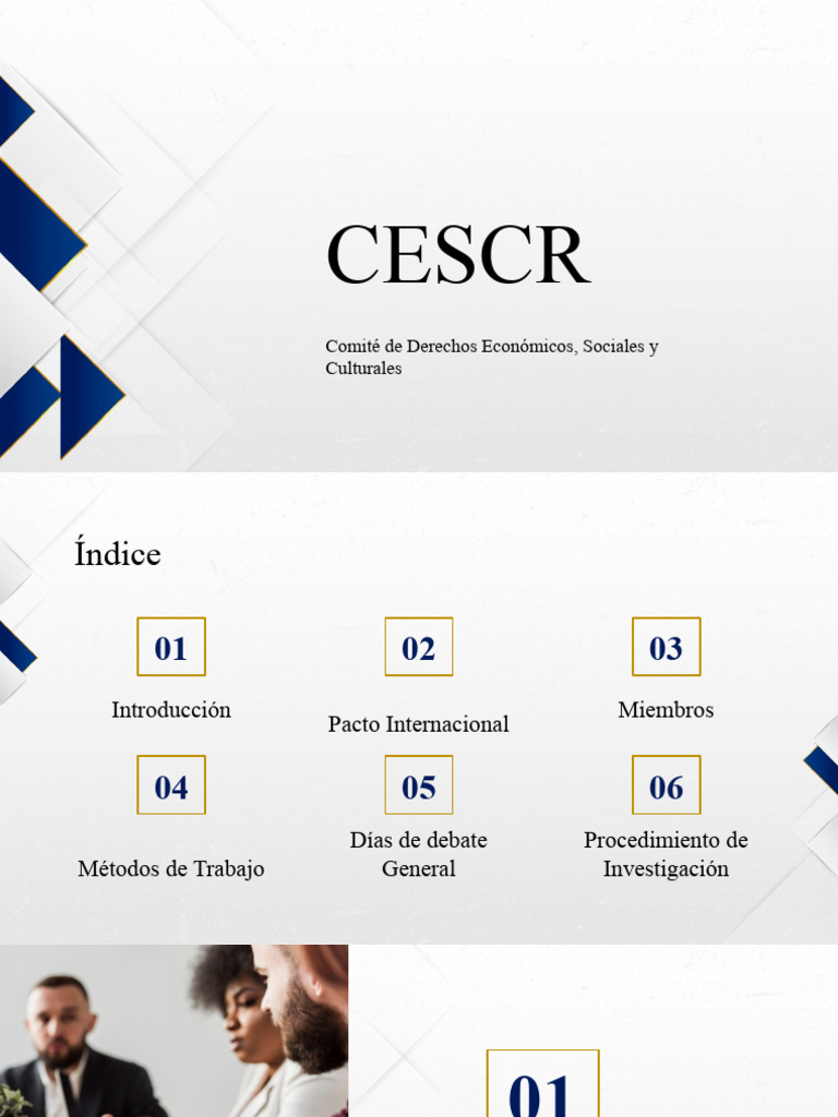 CESCR: Supervisión de Derechos Económicos | PDF | Justicia | Crimen y ...