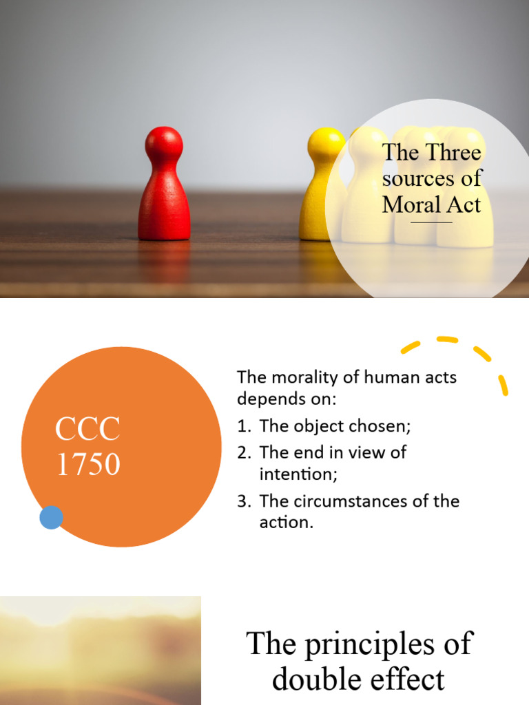 The Three Sources of Moral Act | PDF | In Vitro Fertilisation | Infertility