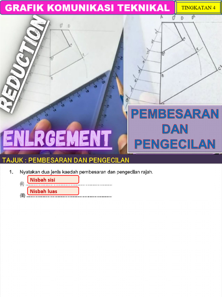 4.0 Pembesaran Dan Pengecilan | PDF