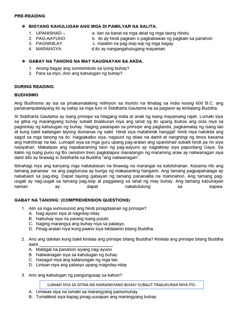 Cuf Dear - Budhismo | PDF