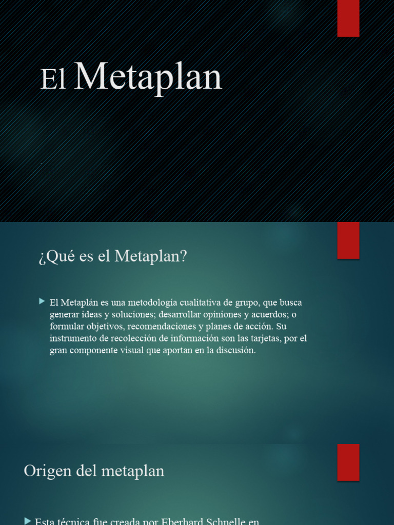 El Metaplan | PDF