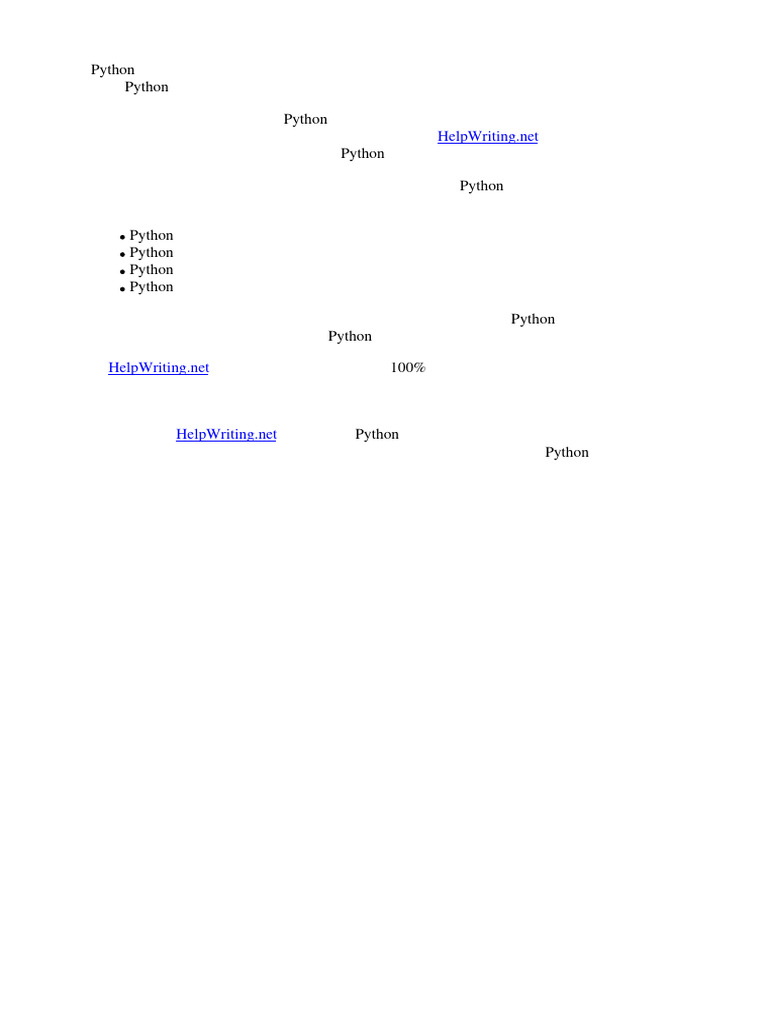 Python Homework Assignments | PDF | Python (Programming Language) | Computer Programming