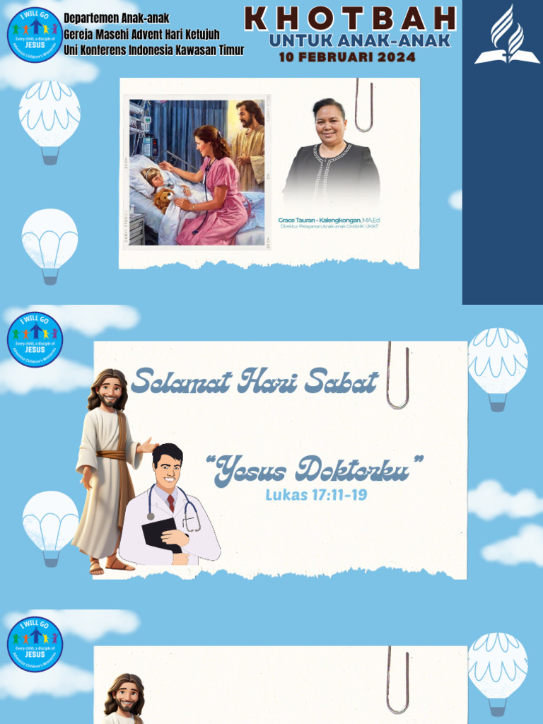 Yesus, Dokter dan Kesembuhan Anak-anak | PDF | Agama & Spiritualitas