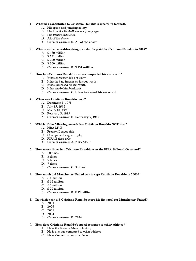 Chapter 1 Great Athletes (X Grade) | PDF