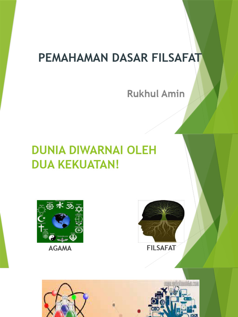 Dasar-Dasar Filsafat dan Agama | PDF