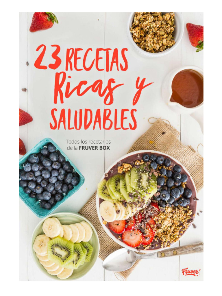 23 Recetas Ricas y Saludables | PDF