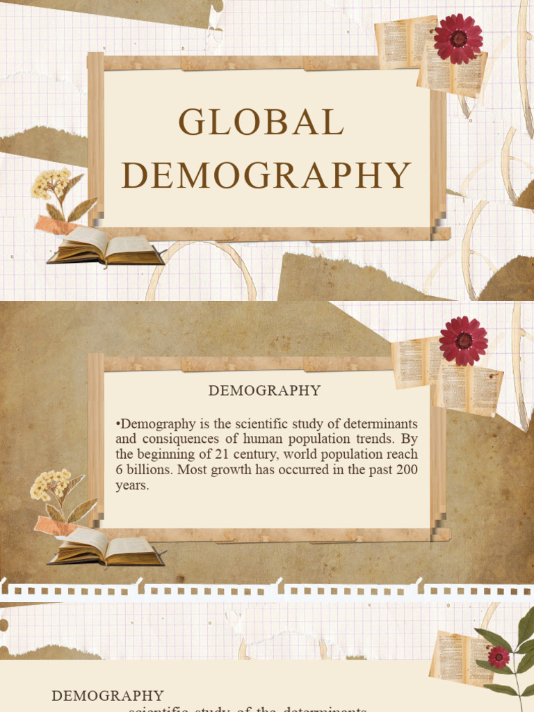 Understanding Global Demography Trends | PDF | Demography | Population ...