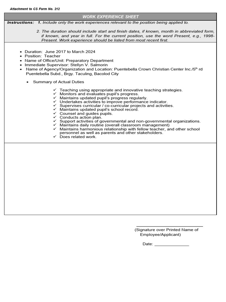 PDS Sample 2017 | PDF