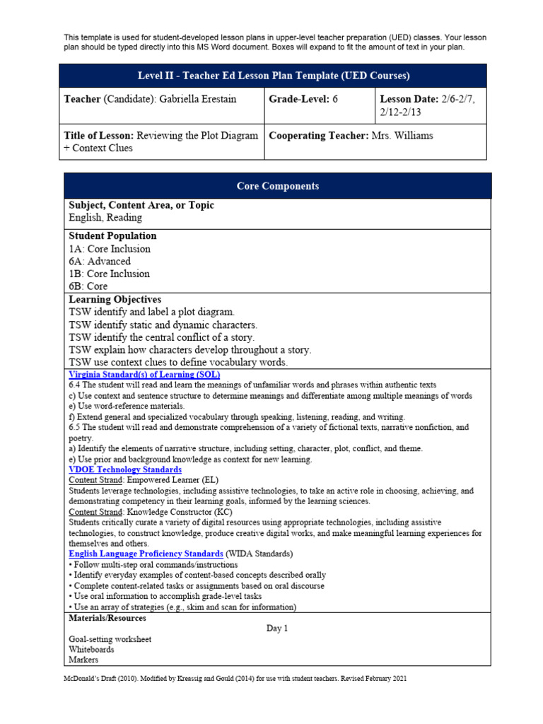 Data Project Lesson Plans Reflection | PDF | Lesson Plan | Teachers
