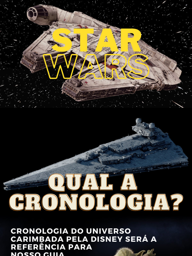 Cronologia dos Livros Star Wars | PDF | Darth Vader | Luke Skywalker