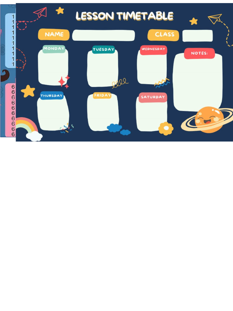 Perkalian Dan Timetable | PDF