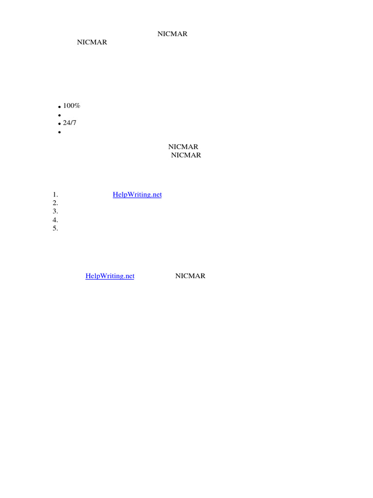 Nicmar Assignments | Download Free PDF | Business