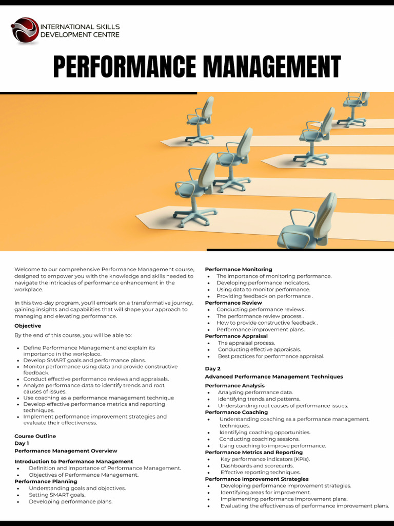 Performance Management 1 | PDF