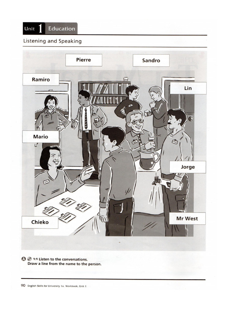 Workbook Unit 1 | PDF