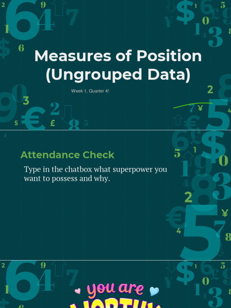 Q4 Week 1 | PDF | Quartile | Arithmetic