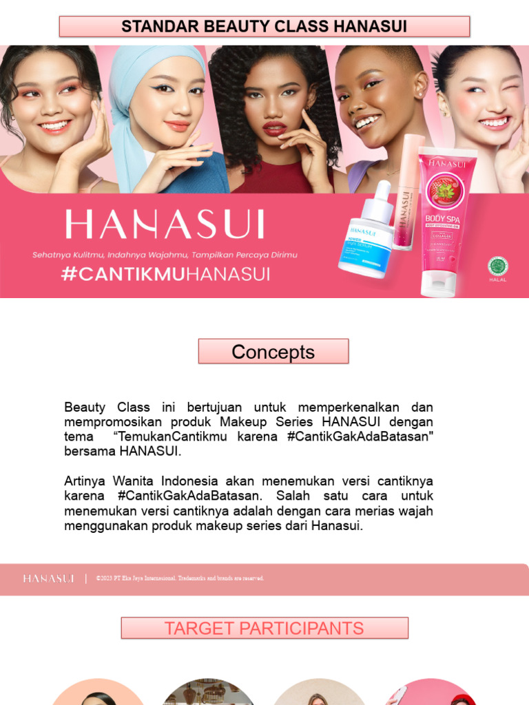 STANDAR BEAUTY CLASS HANASUI + Bundling | PDF | Toiletry | Hygiene