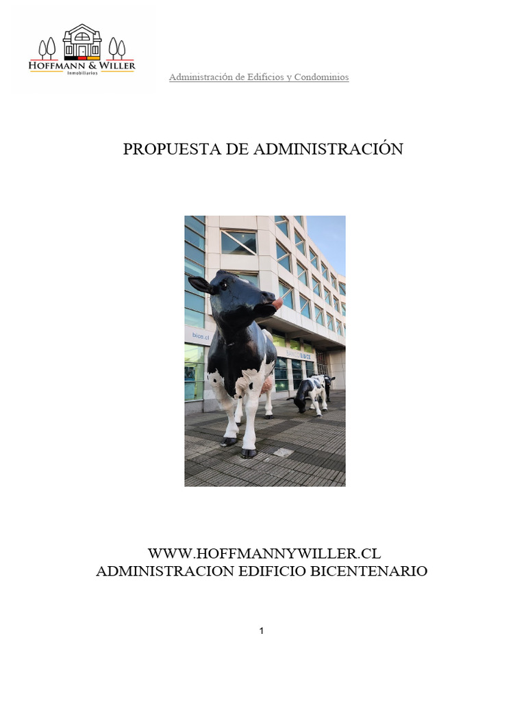 Propuesta Administracion Edificio | PDF | Condominio | Salario