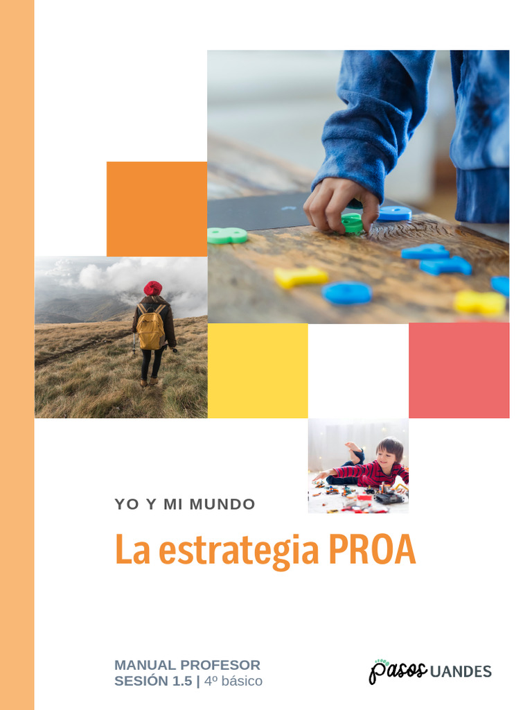 1.5 La Estrategia PROA, 4º Básico | PDF | Las emociones