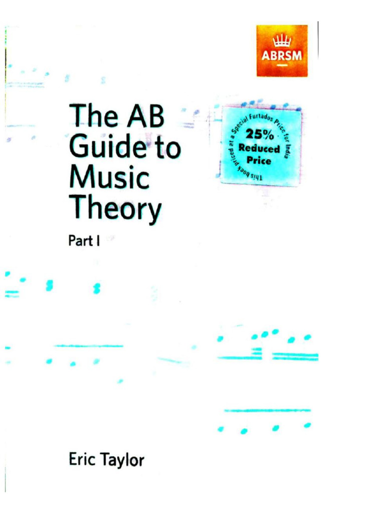 Abrsm Theory of Music Grade 1 8 All Information in One PDF Free | PDF