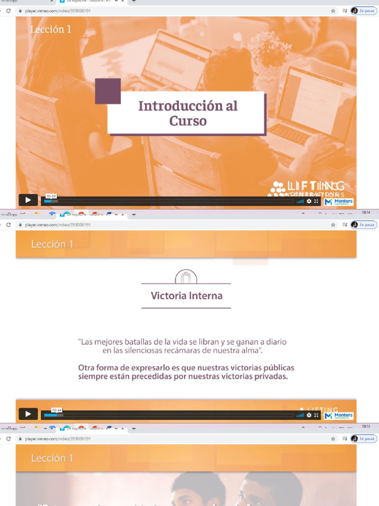 Lecc 1 Introducción Al Curso | PDF Lecc 1 Introducción Al Curso | PDF
