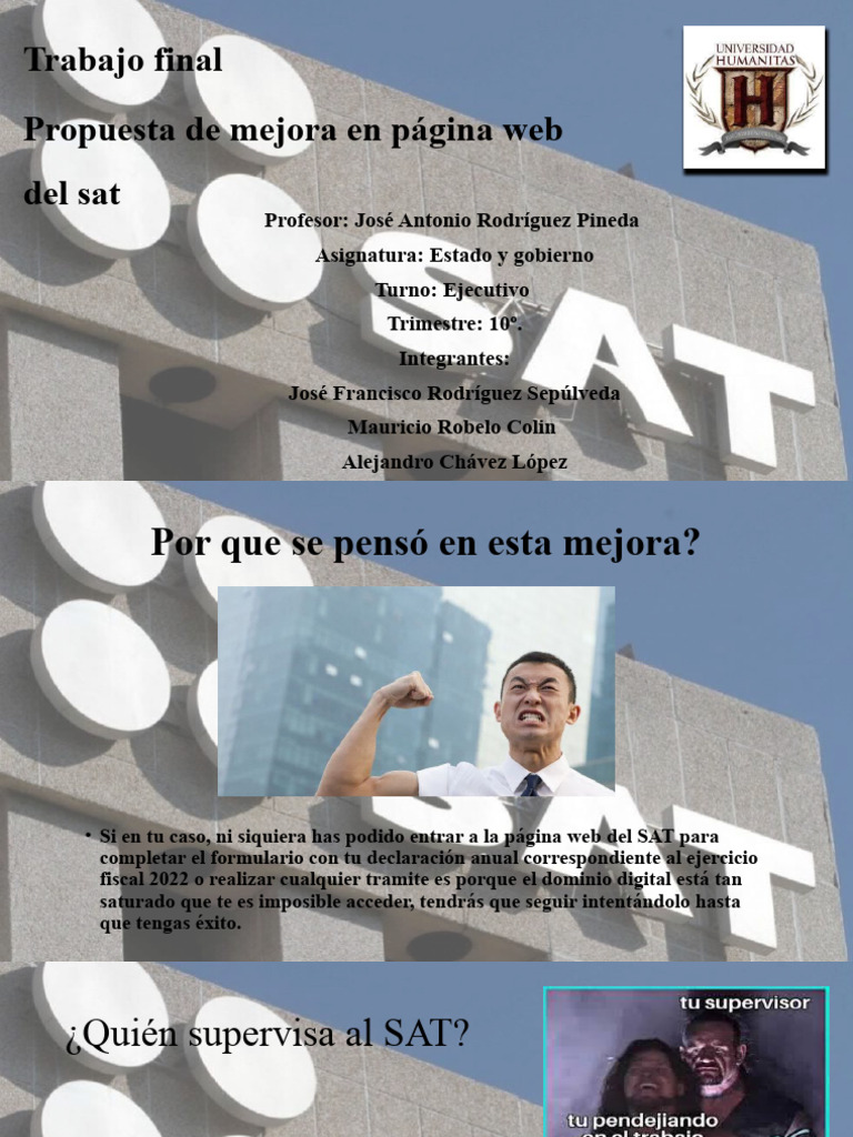 Presentación PROYECTO FINAL | PDF | Informática