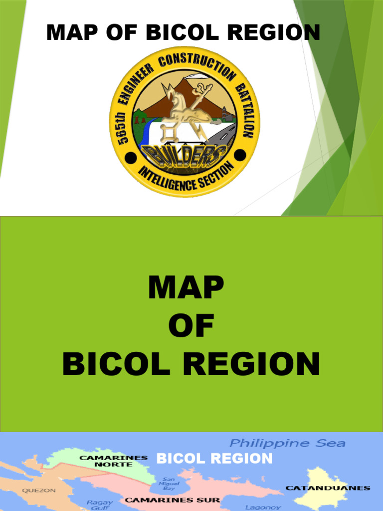 Map of Bicol Region | PDF | Philippines