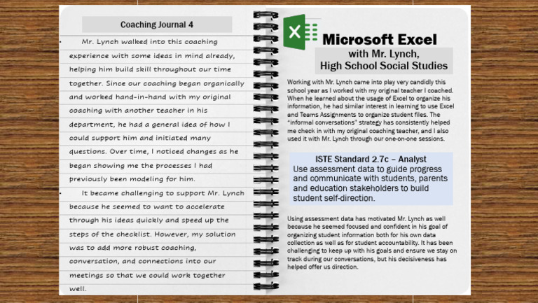 Excel Coaching for Educators: Mr. Lynch | PDF | Teachers | Behavior ...