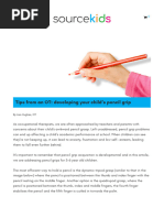 Outpatient Adult Occupational Profile Example | PDF | Occupational ...