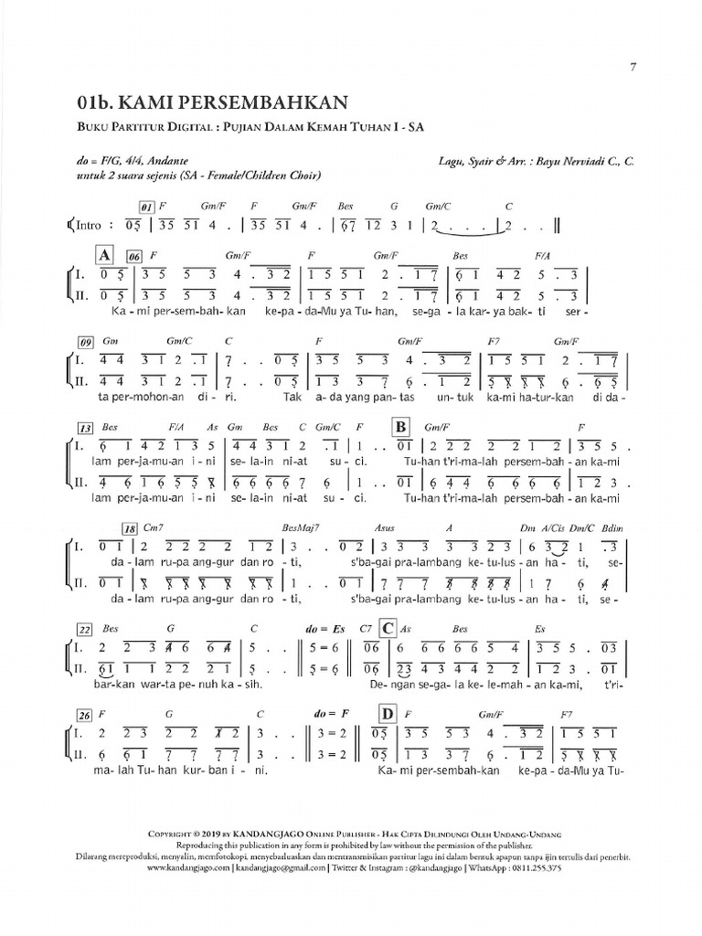 Kami Persembahkan | PDF