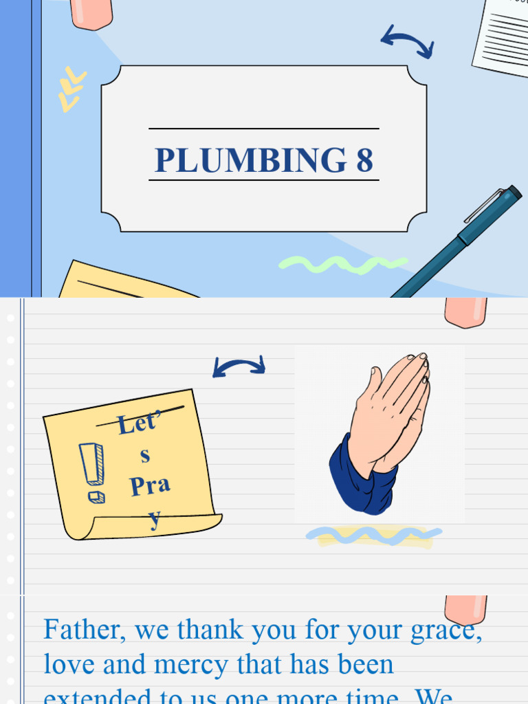 3 Classification | PDF | Foot (Unit) | Plumbing