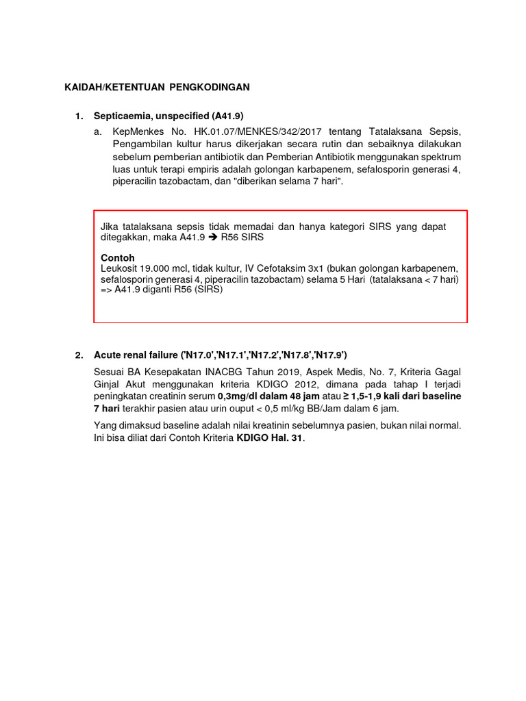 Kaidah Koding Diagnosa | PDF | Kesehatan Holistik