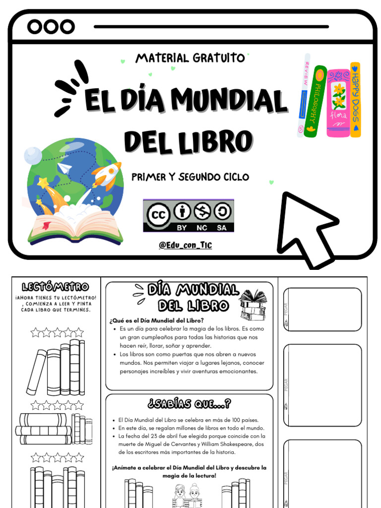 Celebración del Día Mundial del Libro | PDF