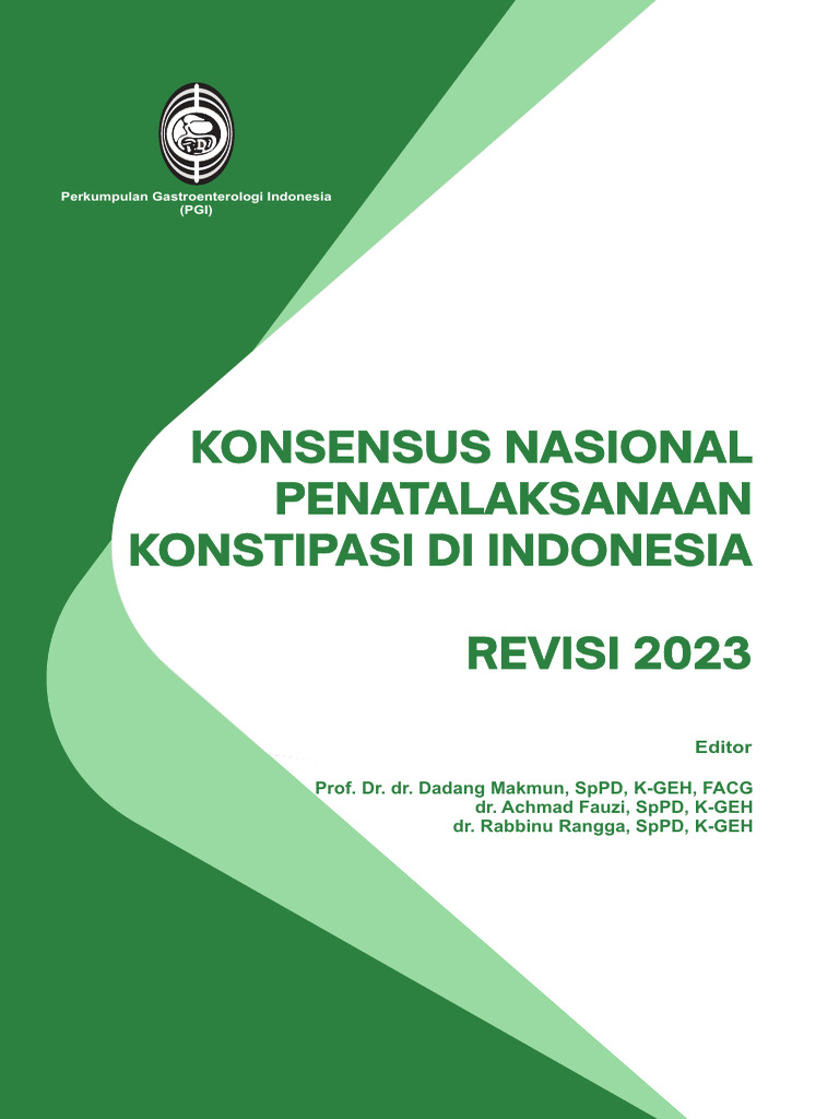 Buku Konsensus Konstipasi100523 | PDF