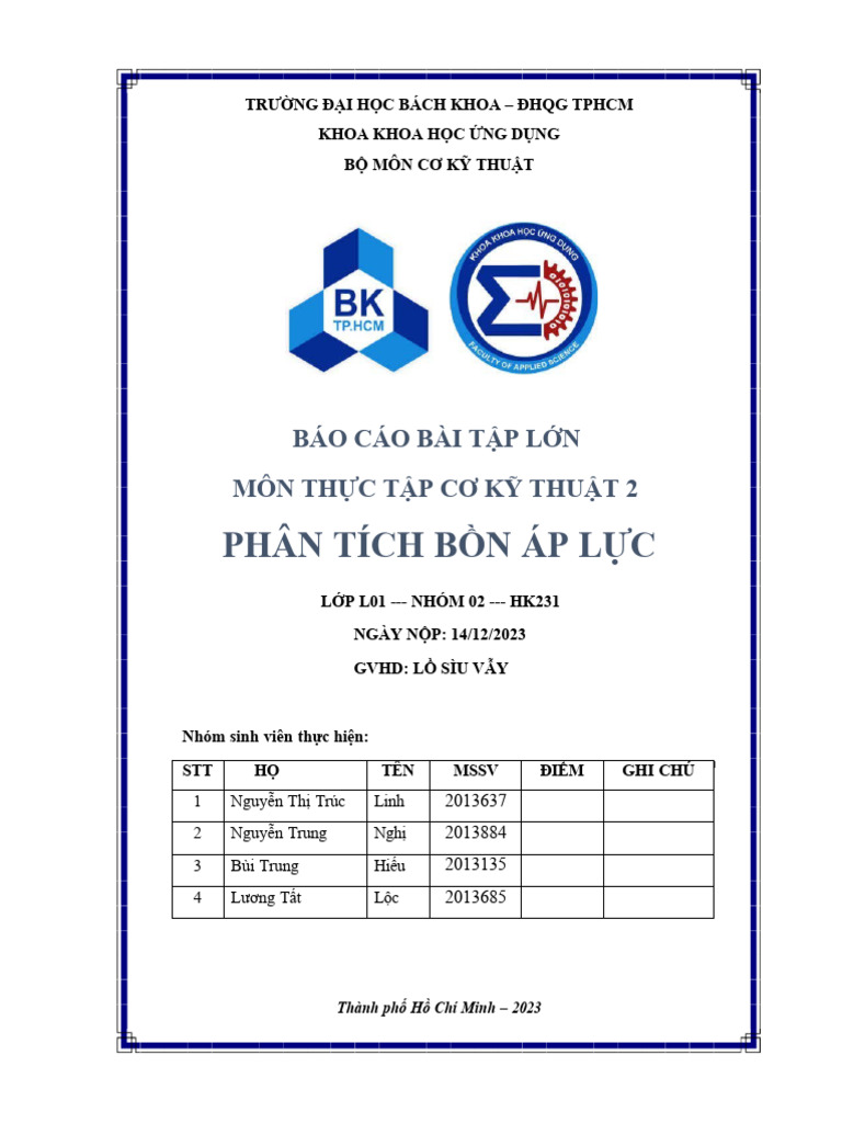 (HK231) Report - L01 - Nhom-02 | PDF