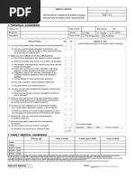 OGUK Medical Form | PDF | Hemorrhoid | Dermatitis