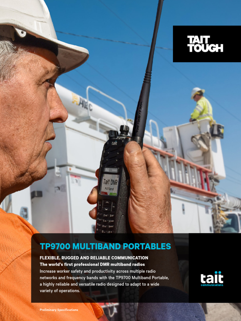 Tait DS TP9700 Multiband | PDF | Very High Frequency | Radio