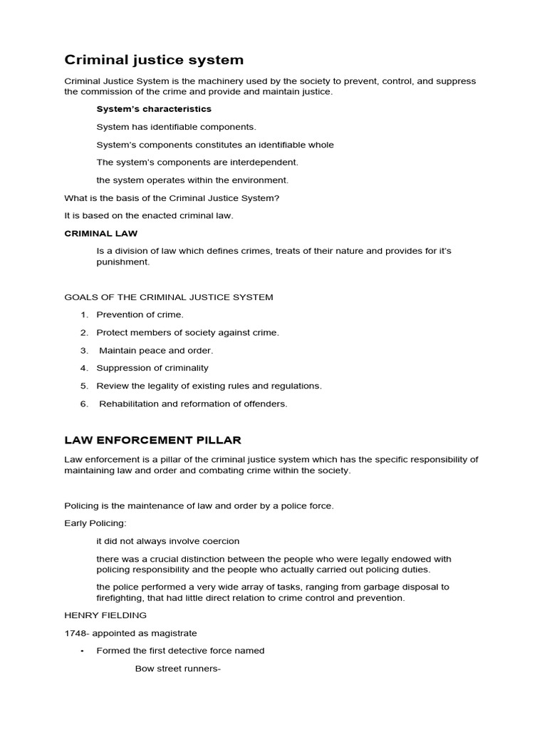 Law Enforcement Pillar | PDF | Police | Search Warrant