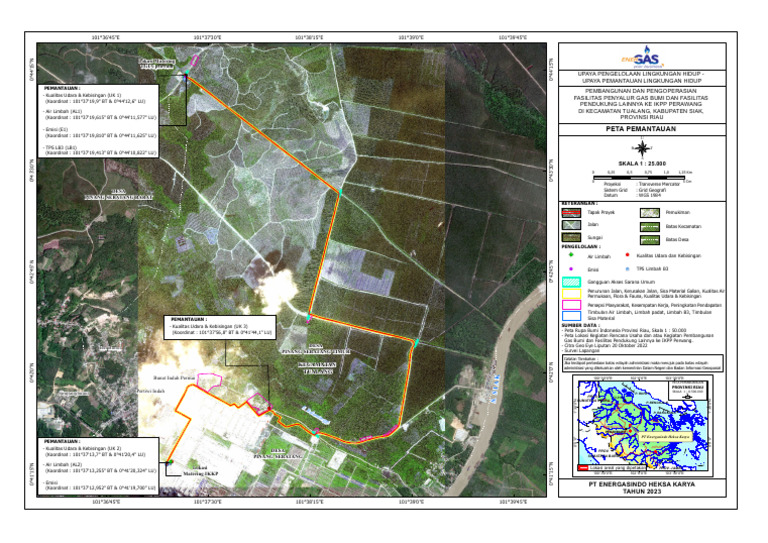 Peta Pemantauan | PDF