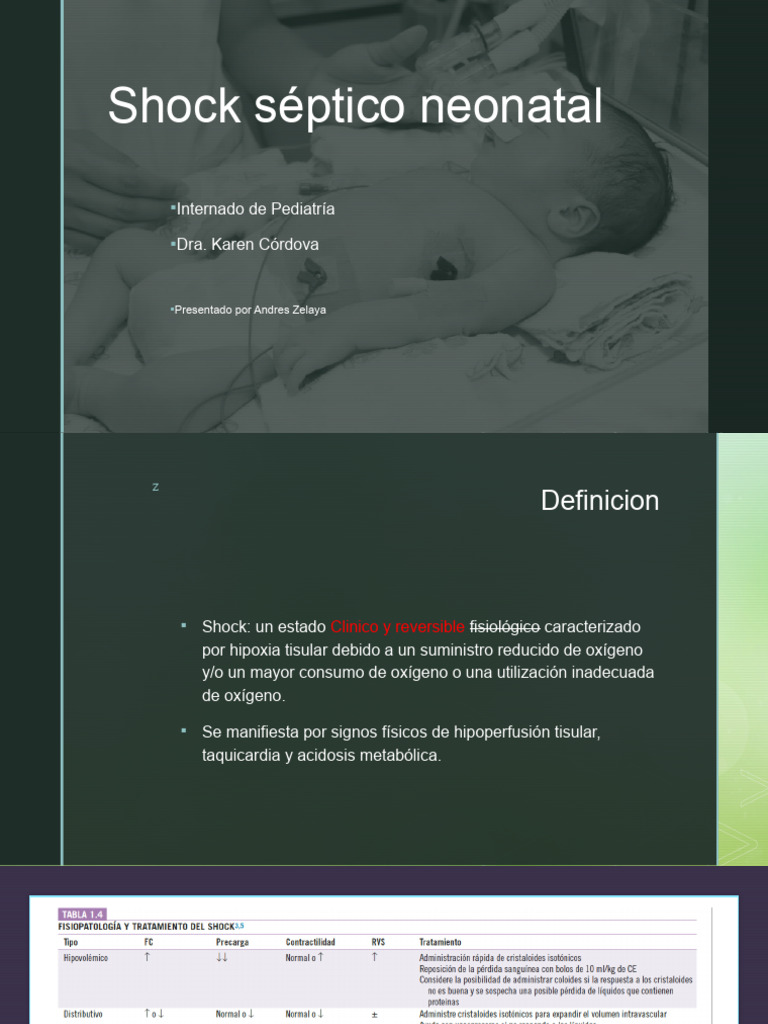 6 Shock séptico neonatal Rev | PDF | Septicemia | Inmunología