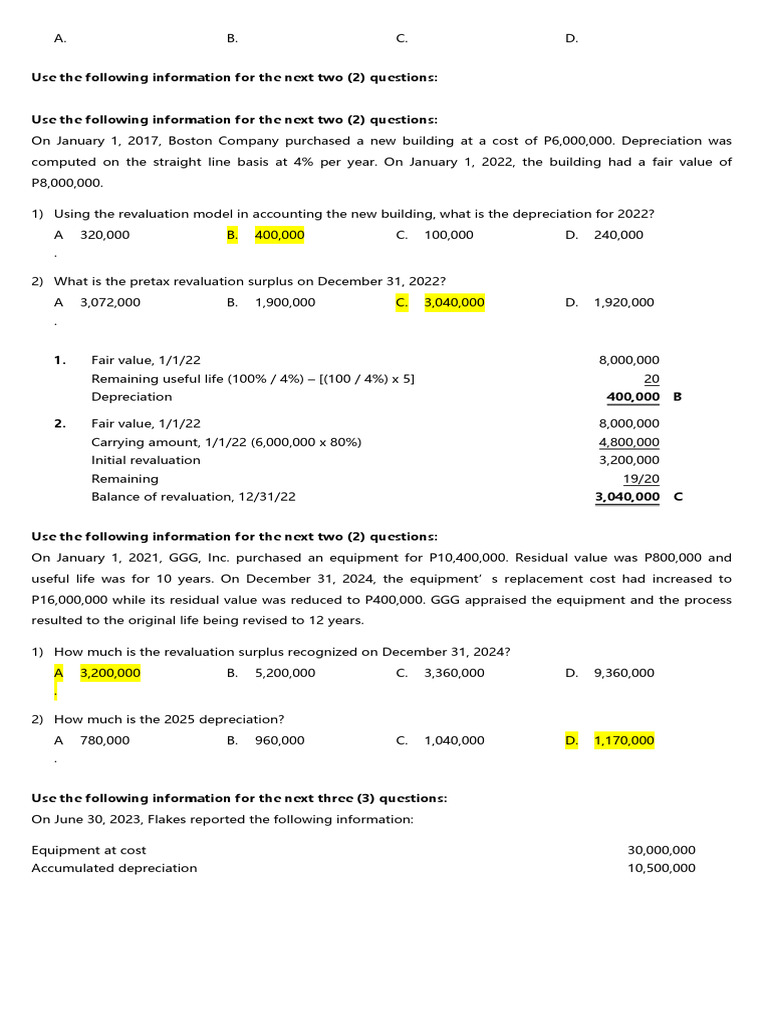 7 21 Revaluation PDF | PDF | Depreciation | Fair Value