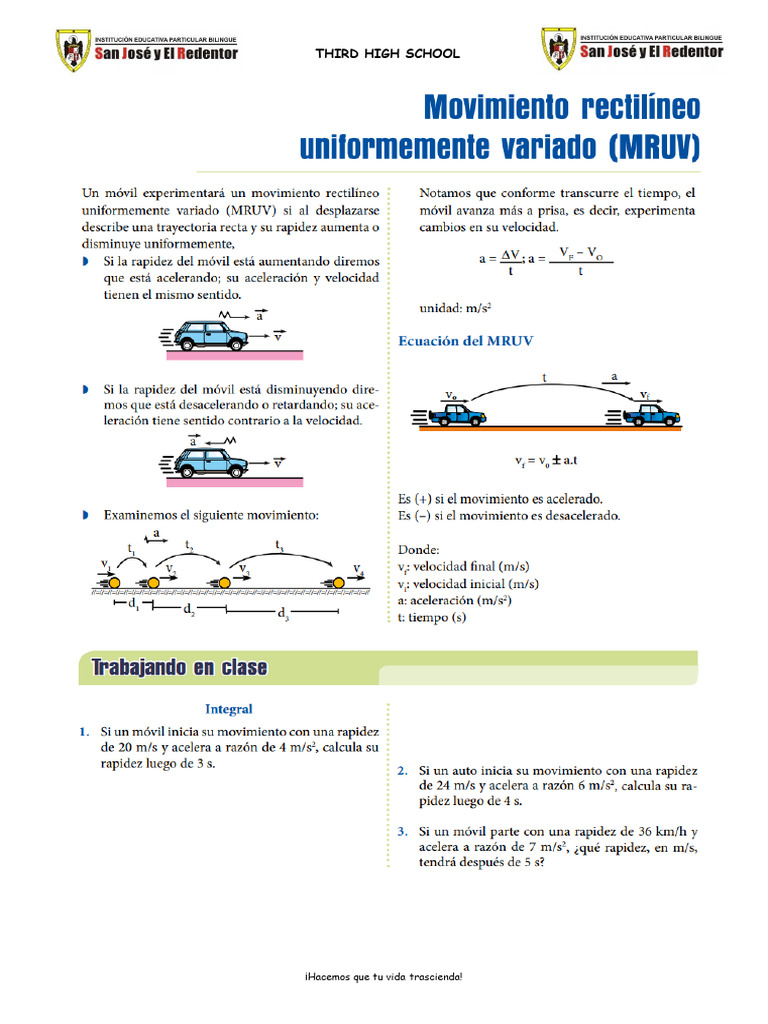 3RO SEC FICHA 6 | PDF