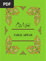 Doa Tahlil dan Arwah Lengkap | PDF