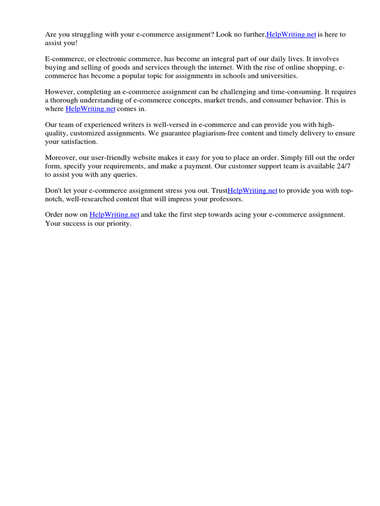 E Commerce Assignment Pdf E Commerce Mobile App