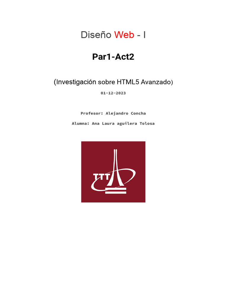 Par1-Act2 - Ana Aguilera | PDF | Red mundial | Internet y web