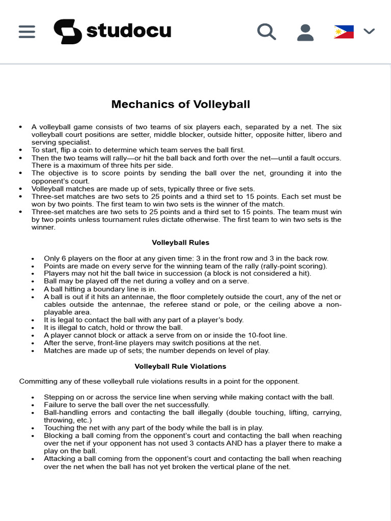 Mechanics of Volleyball - The Six Volleyball Court Positions Are Setter ... Mechanics of Volleyball - The Six Volleyball Court Positions Are Setter ...