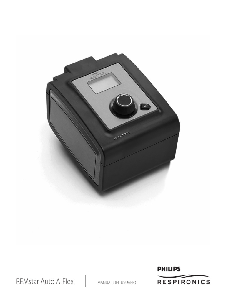 Remstar Auto A-Flex: Manual Del Usuario | PDF | Oxígeno | Enchufes y ...